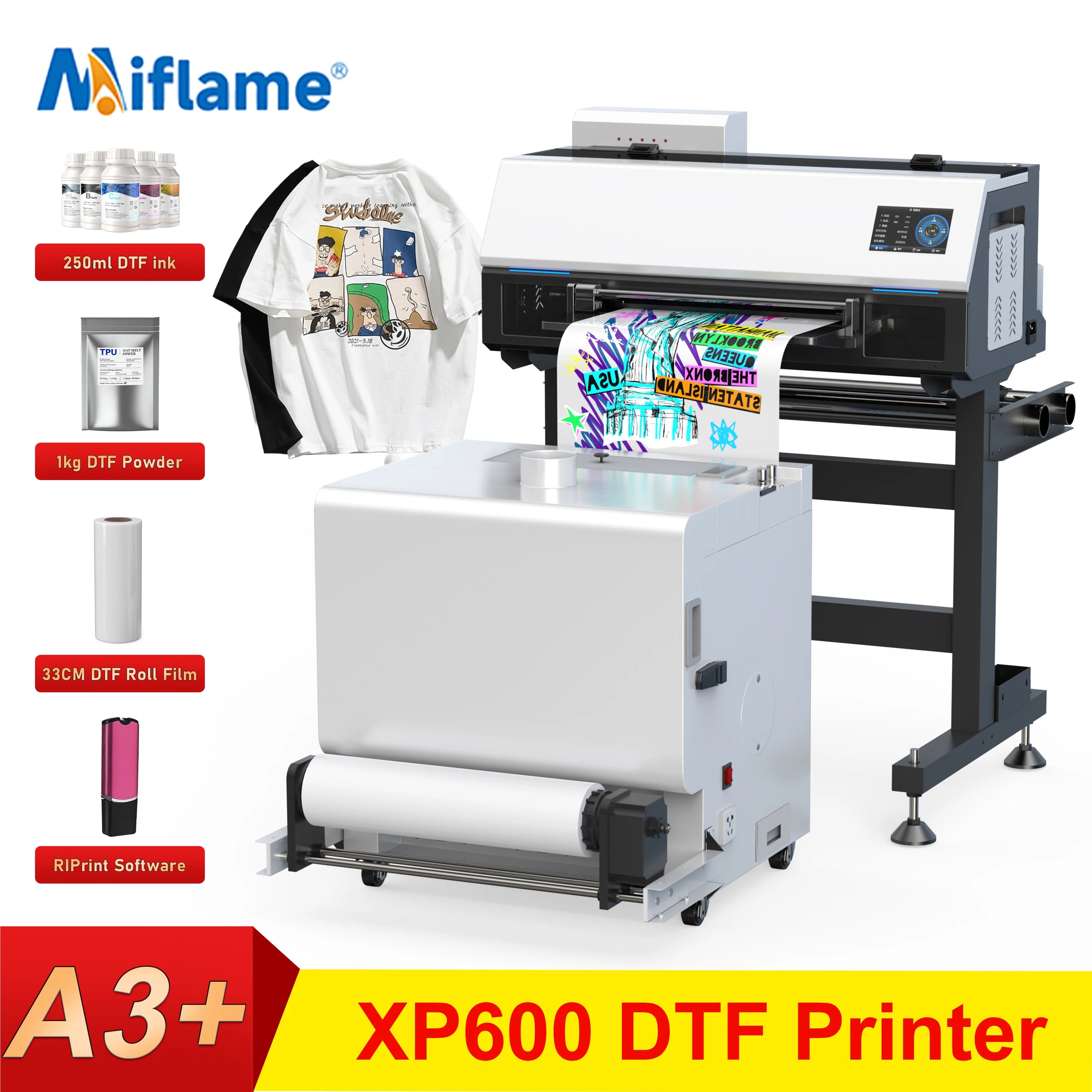 A3+ DTF Printer For Epson XP600 Directly to Film Transfer Printer 33CM – Par Masters