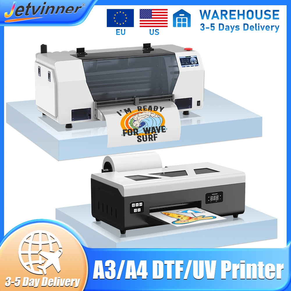 US Stock A3 L805 UV DTF Printer For Epson XP600 DTF Printer A4 A3 DTF – Par-Masters