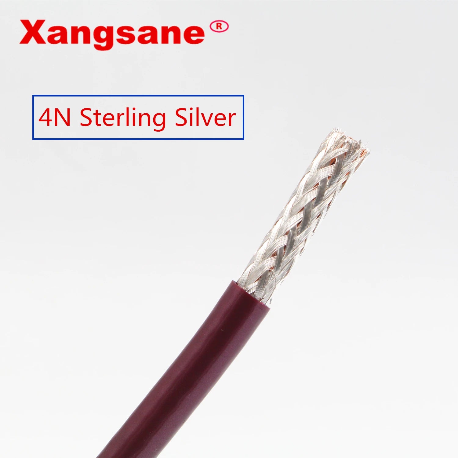Xangsane square core 4N pure silver conductor high-density shielded HI ...
