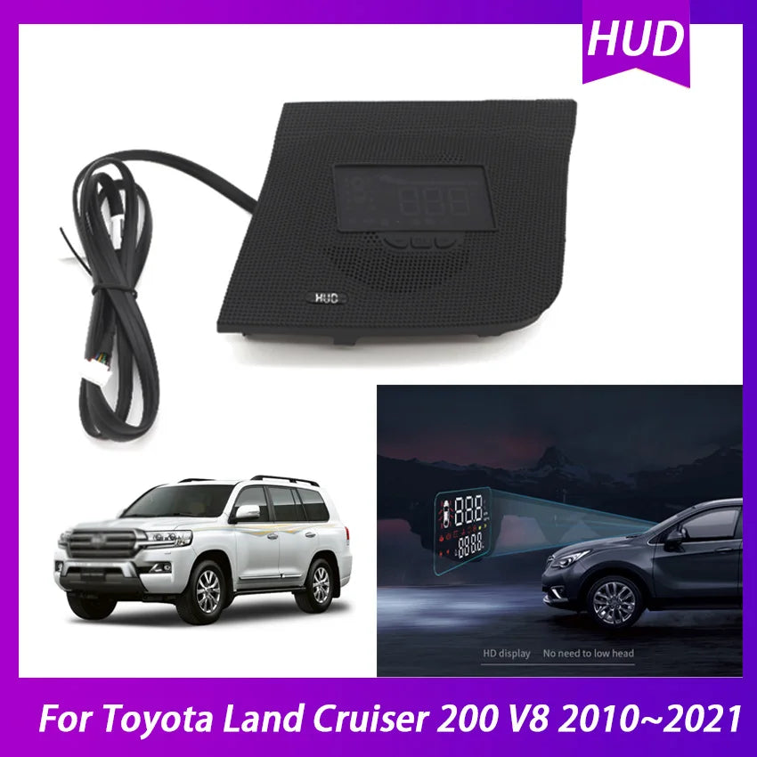 Head Up Display HUD For Toyota Land Cruiser 200 V8 2010 ~ 2021 Car Acc ...