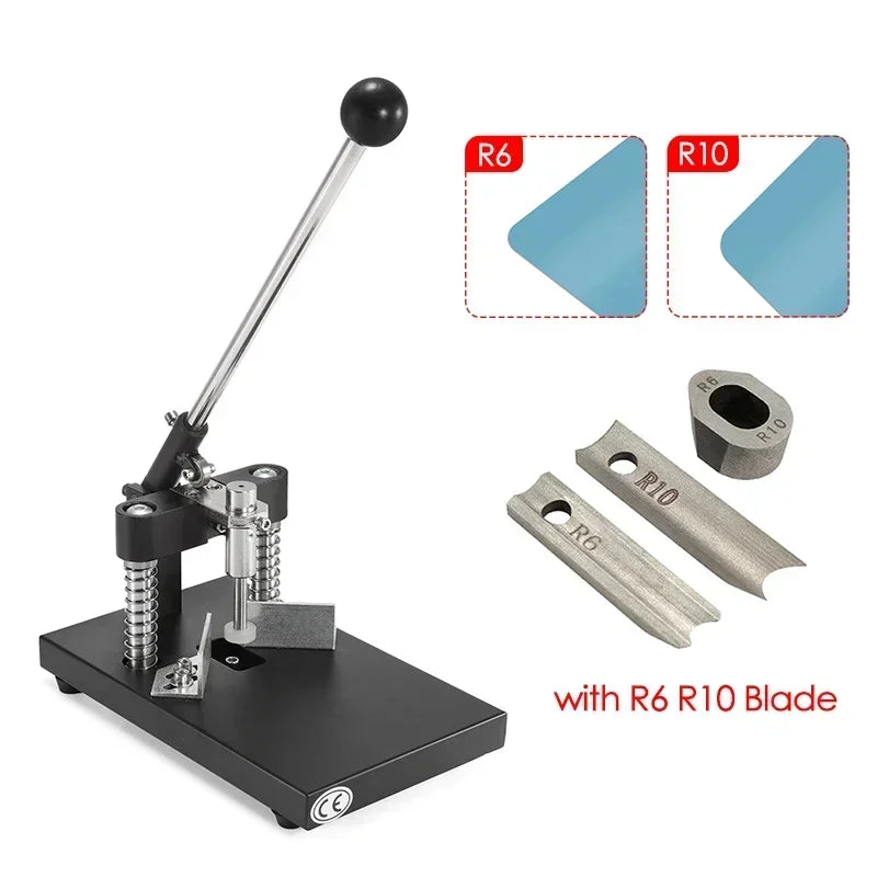 Metal Corner Rounder Cutter R6 R10 Heavy Duty Manual Cutting Fillet Ma ...