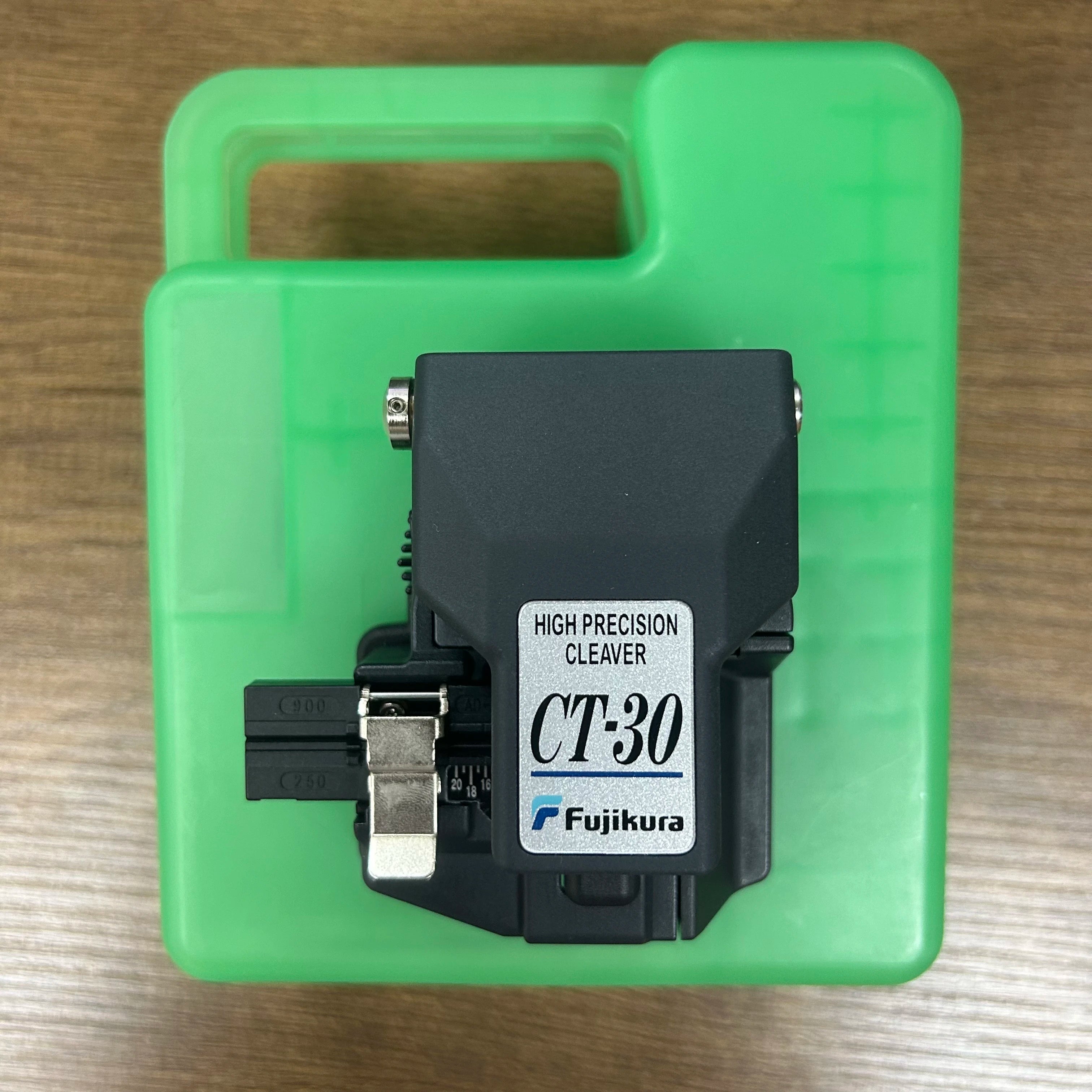 Original Fujikura CT-30 Optical Fiber Cleaver Cutter With Fiber Waste ...