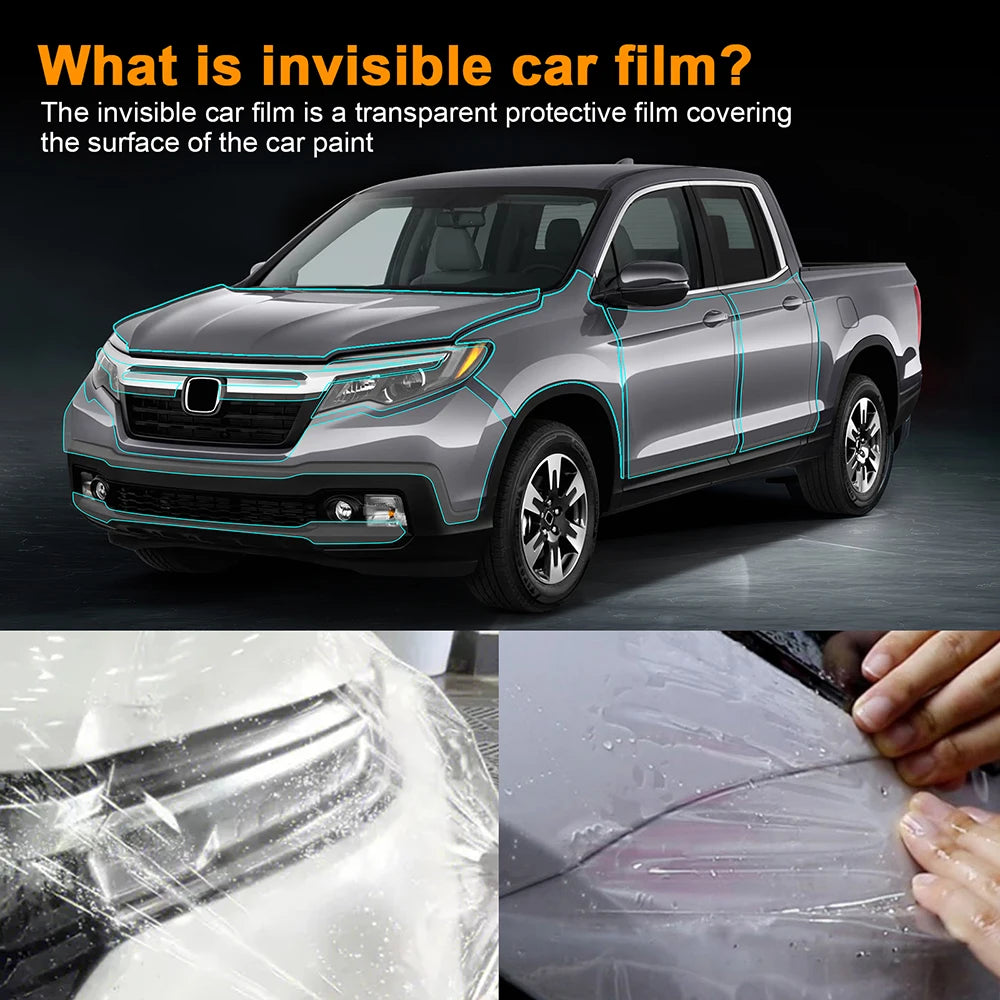 8.5mil TPU Car Transparent Kit Body Film For Honda Ridgeline 2017-2020 ...