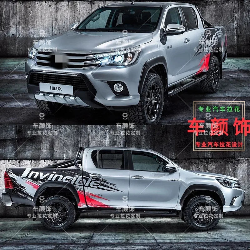 Car Sticker FOR Toyota Hilux Body Exterior Decoration Pickup Truck Per ...