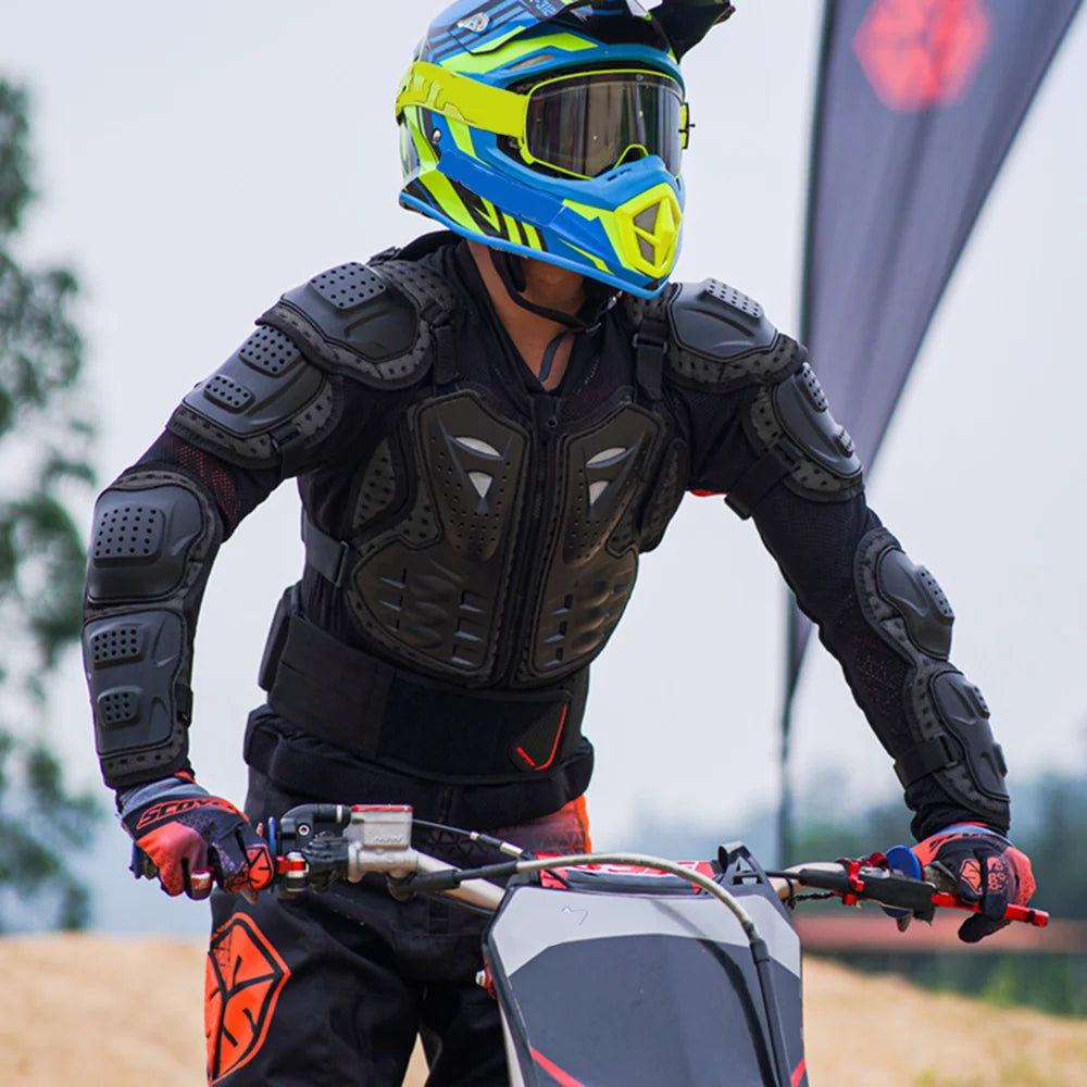 SCOYCO Motorcycle Jacket Armor Men Comfort Off Road Racing Armor Shock ...