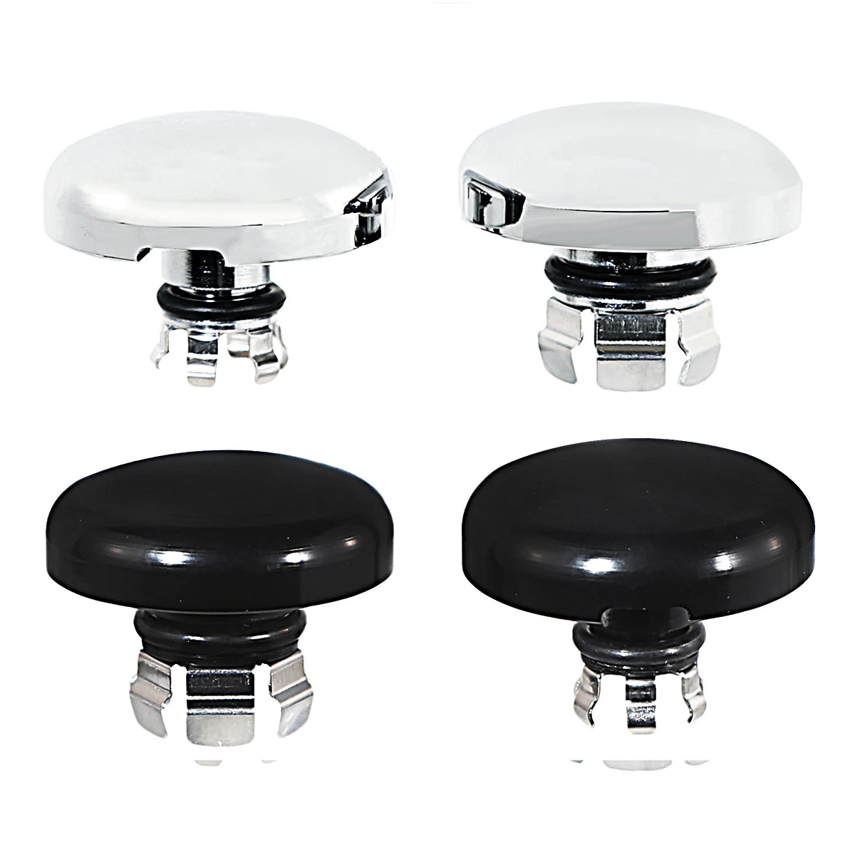 Motorcycle Front Axle Nut Caps Compatible For Harley Touring Street Ro ...