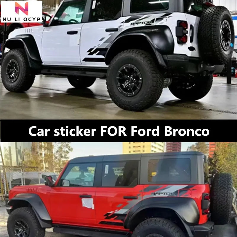 New customized car sticker FOR Ford Bronco exterior decoration Custom ...
