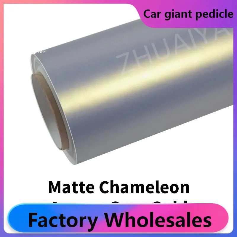 Chameleon Candy Metallic Grey Tiffany Vinyl Wrap film wrapping film br ...