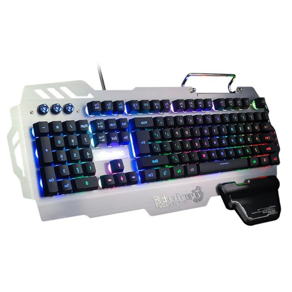Premium Light Up PC RGB White Gaming Keyboard – Par-Masters