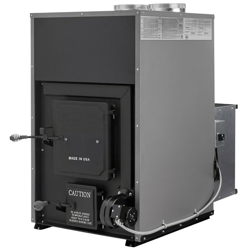 Powerful Heavy Duty Outdoor Wood Burning Heater Furnace Boiler – Par ...