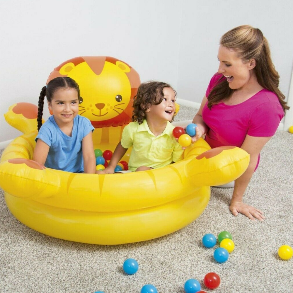 Kids Inflatable Indoor Ball Pit With 50 Balls – Par-Masters