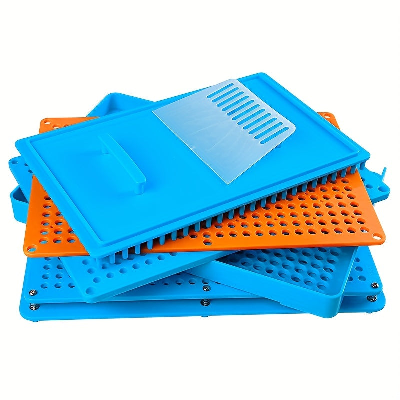 XENDA New Guide 400-hole Capsule Filling Tool 1#0#00# Filling Sub-pack ...