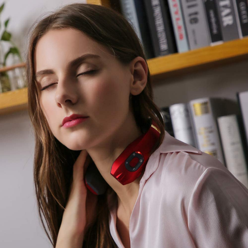 Premium Heated Stiff Neck Cervical Massager – Par-Masters