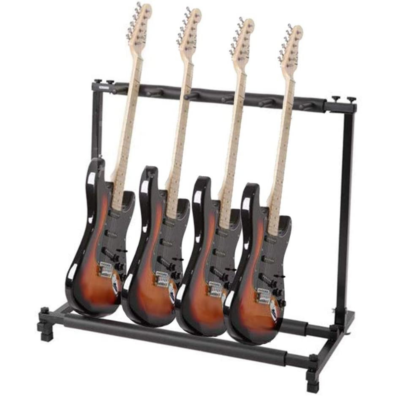 Premium Foldable Multi Guitar Rack Stand – Par-Masters