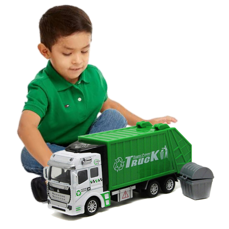 Realistic Kids Garbage Recycling Truck Toy – Par Masters