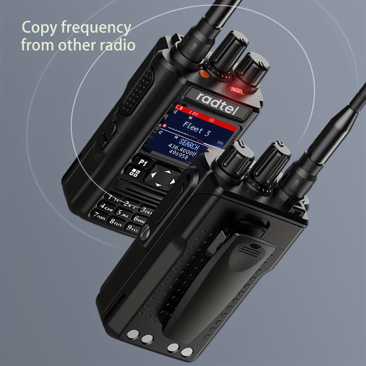 Radtel RT-490 GPS BT APP Programming Amateur Ham Two Way Radio 256CH A ...