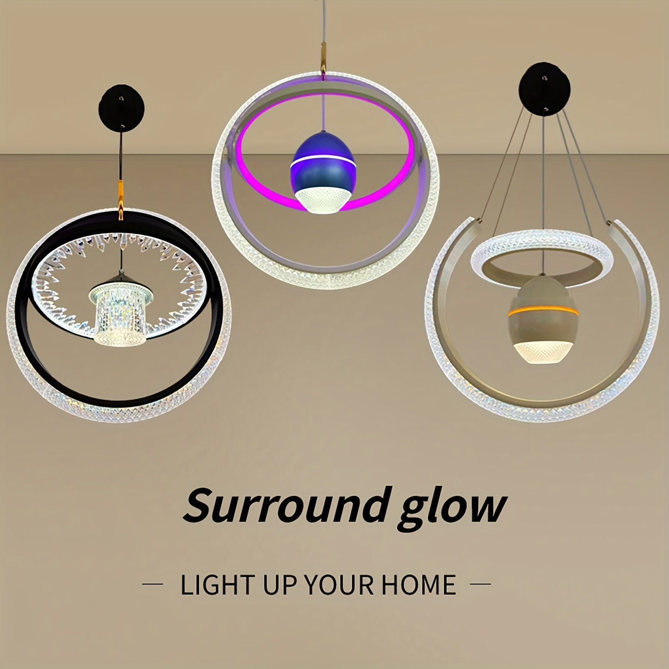 1pc Modern LED Ceiling Light, Small Flush Mount Ceiling Light, 3-Color ...