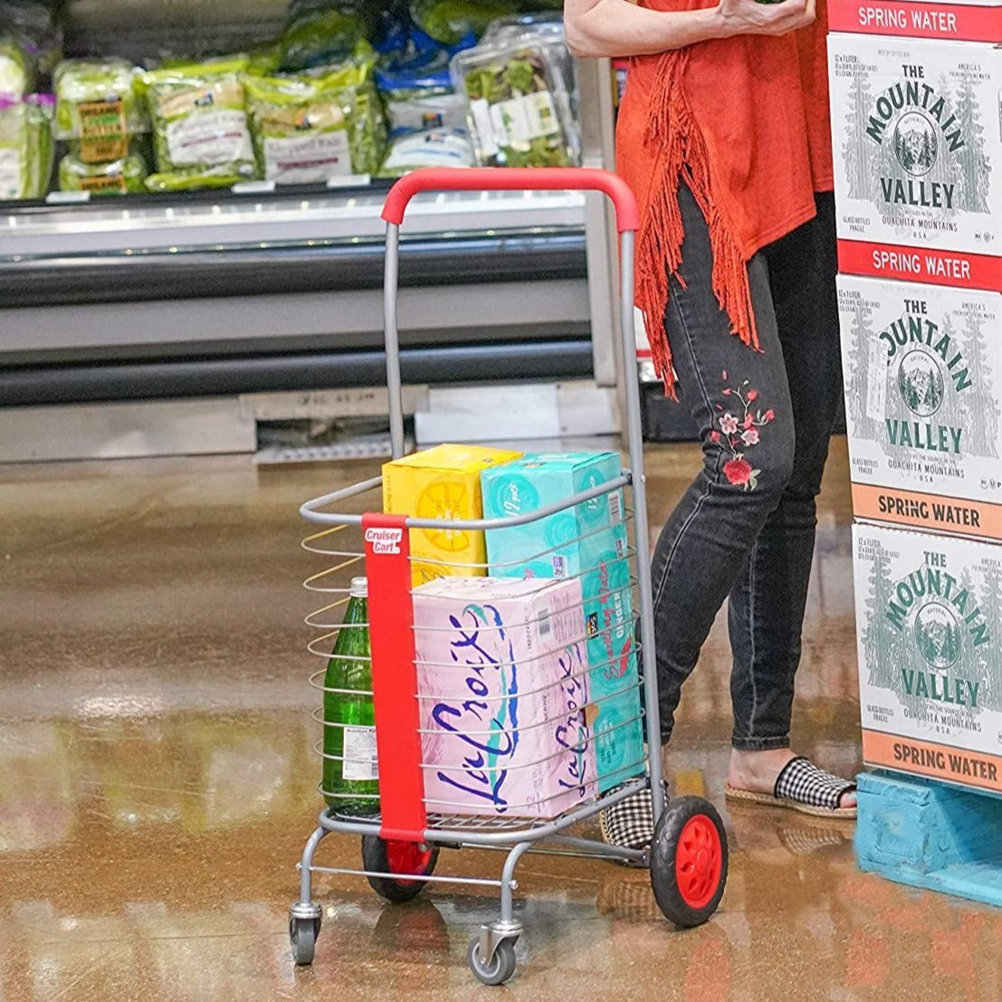 Portable Heavy Duty Wheeled Folding Grocery Shopping Cart – Par Masters