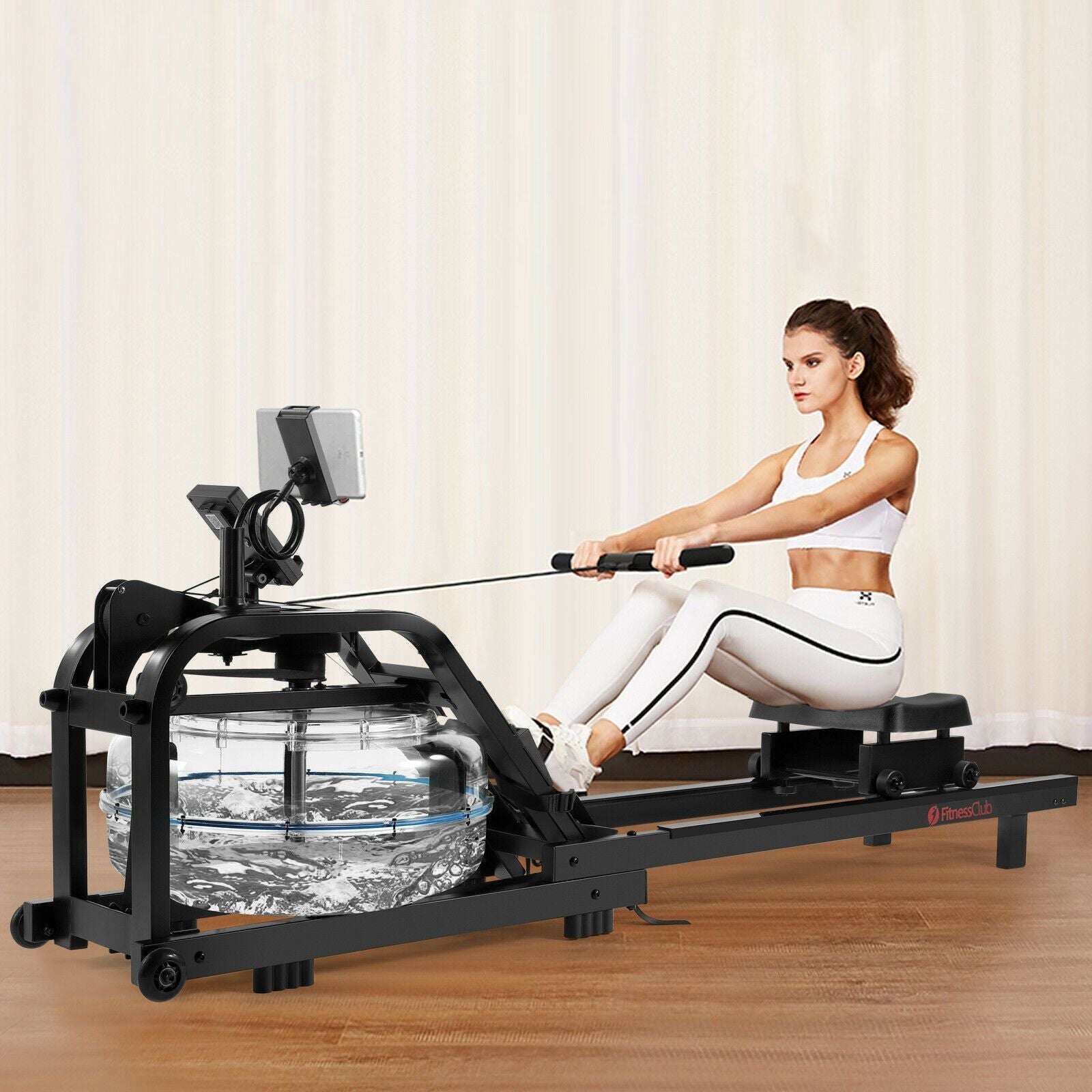 Portable Compact Seated Home Exercise Rowing Machine – Par Masters