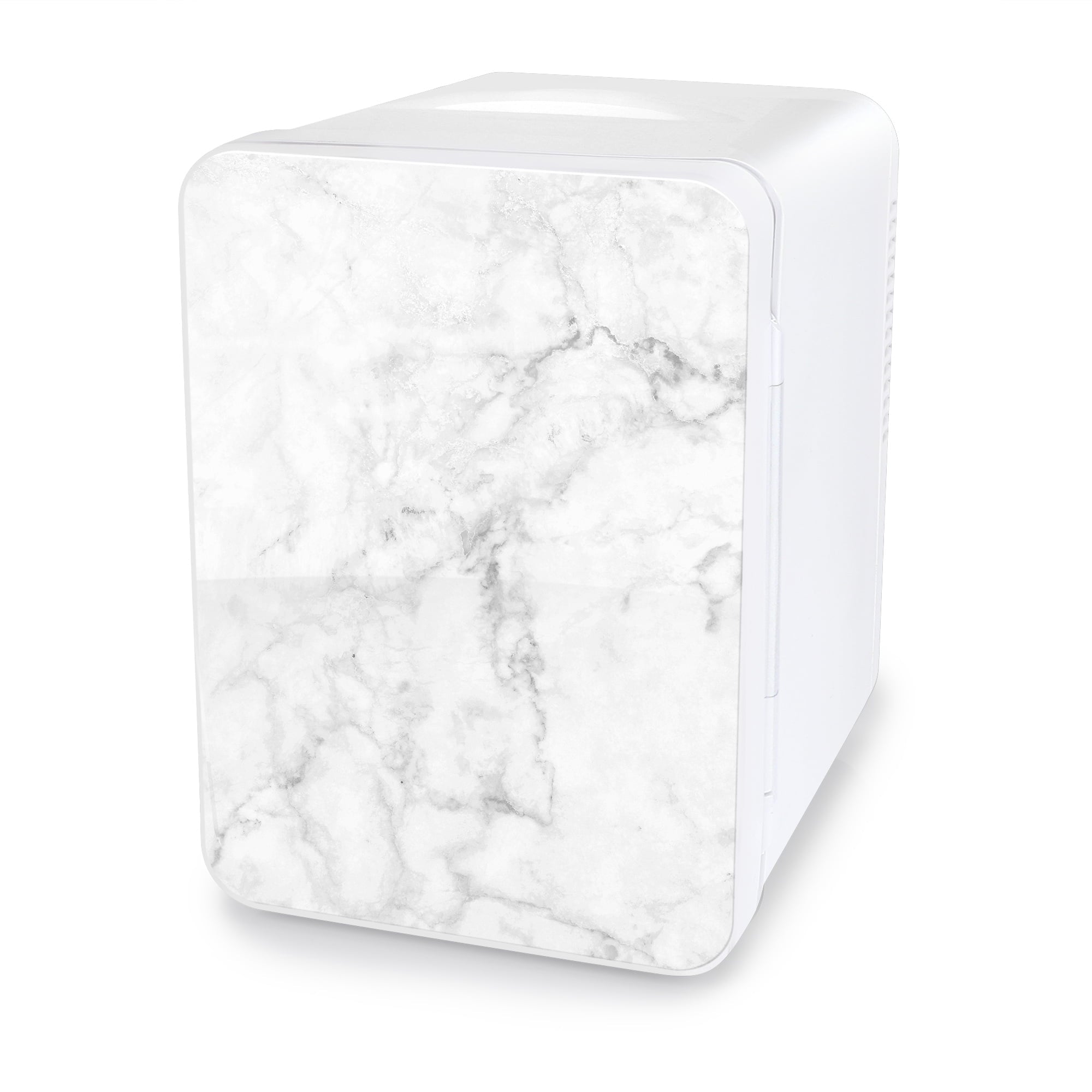 Personal Chiller Mini Fridge Small Space Cooler, White Marble – Par-Masters