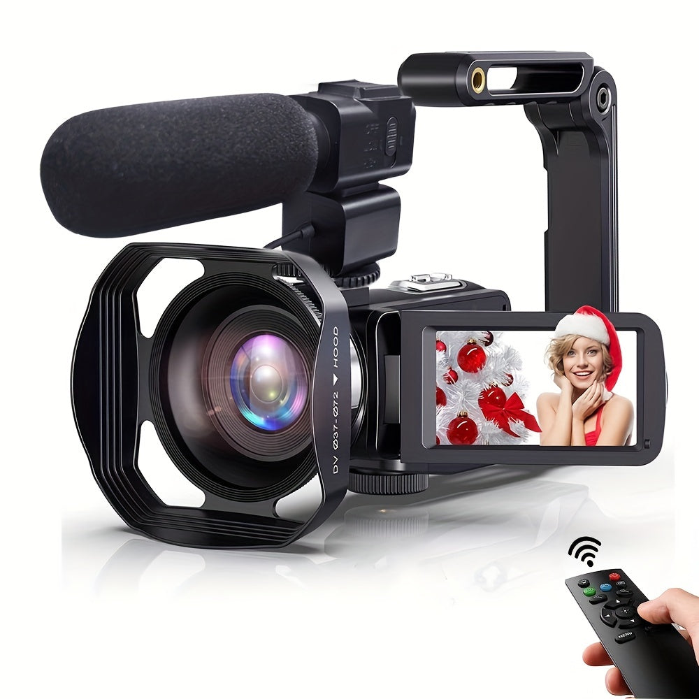 4K Video Camera Camcorder Full HD 60FPS 18X Digital Zoom Digital Camer ...