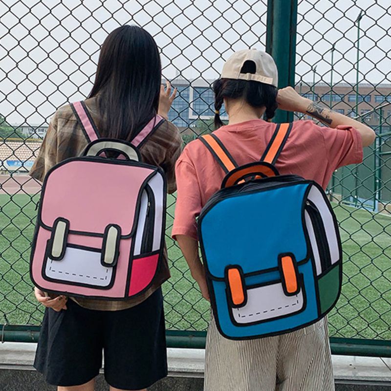 2DMOCHILA™ 2D Cartoon Backpack – Par Masters
