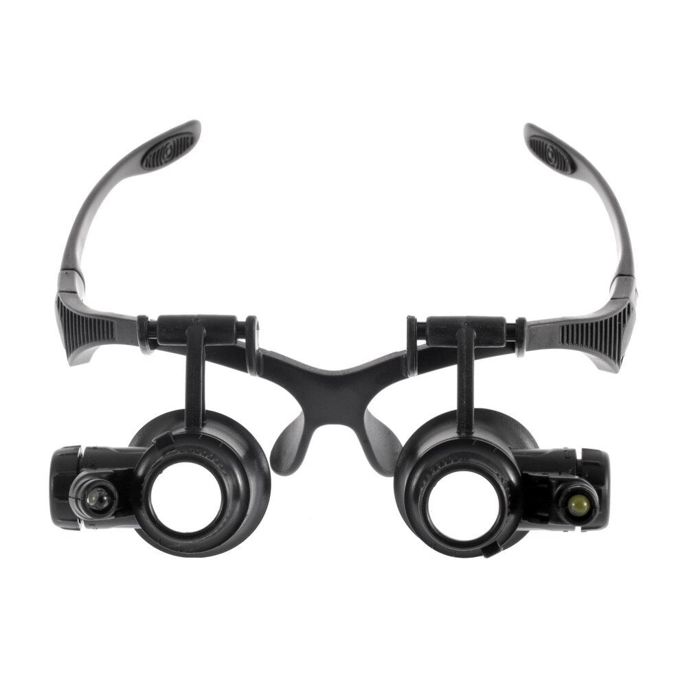Premium Wearable Lighted Magnifying Eyeglasses – Par Masters