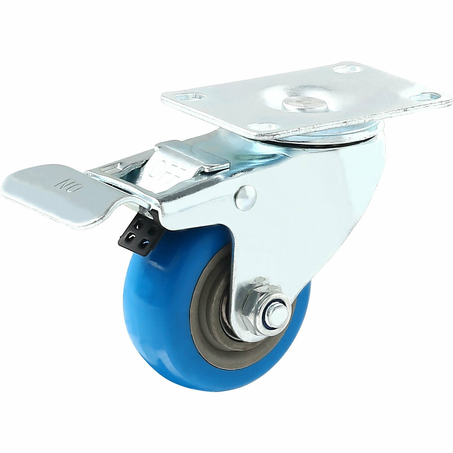 Heavy Duty Locking Polyurethane Caster Wheels 3" - Set of 4 – Par-Masters