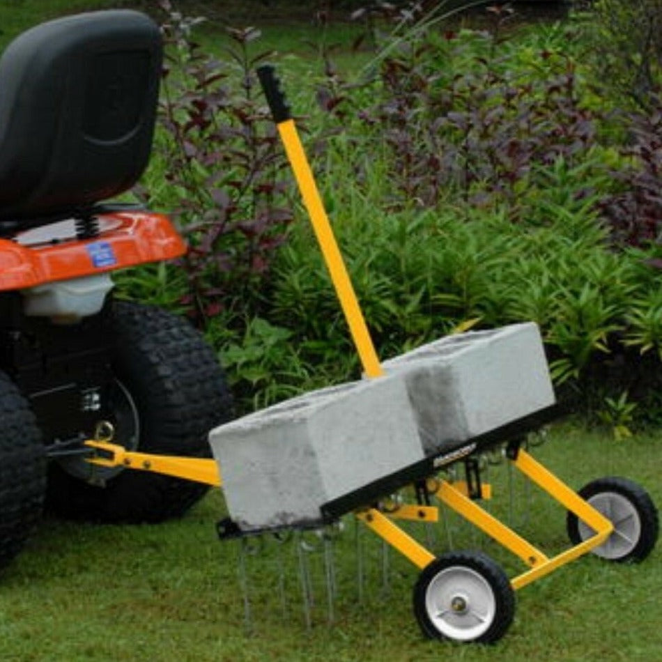 Pull Behind Yard Lawn Grass Dethatcher Machine 42" – Par-Masters