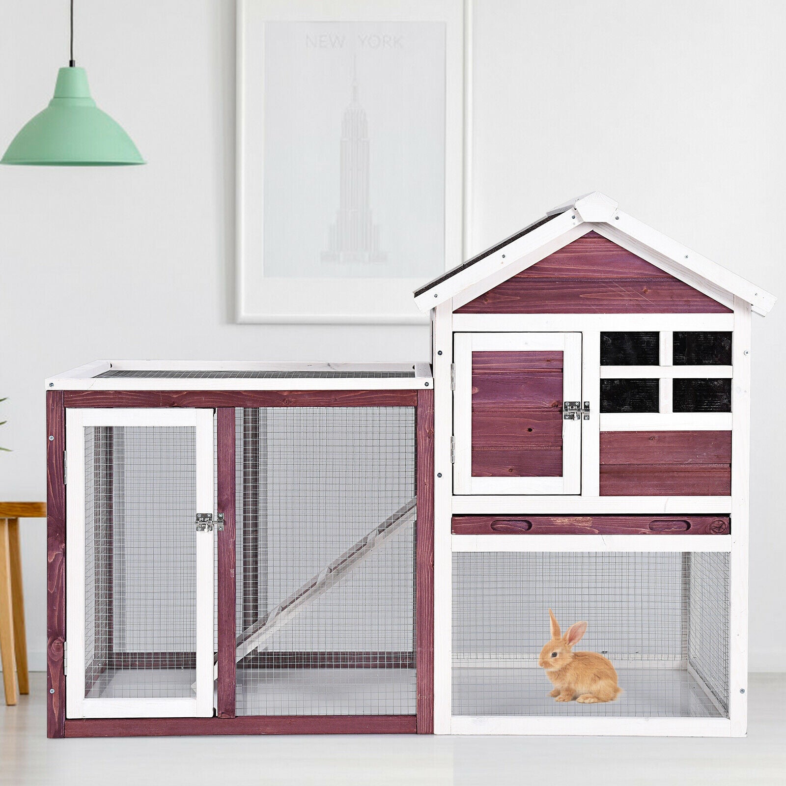 Small Compact Walk In Mobile Chicken Coop – Par-Masters