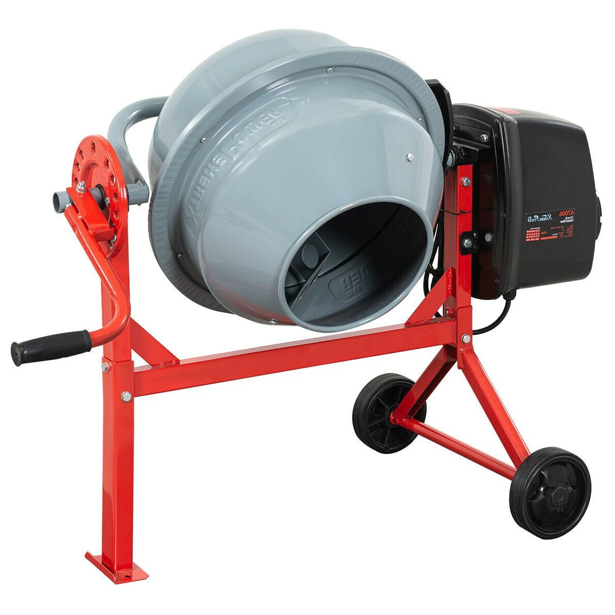 Heavy Duty Portable Electric Concrete Cement Mixer Barrel – Par-Masters