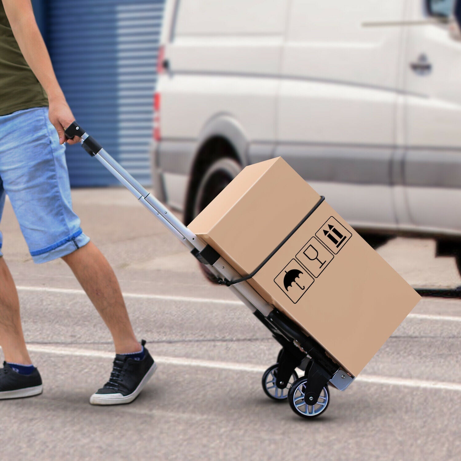 Convertible Lightweight Stair Climbing Hand Truck Cart Dolly – Par-Masters