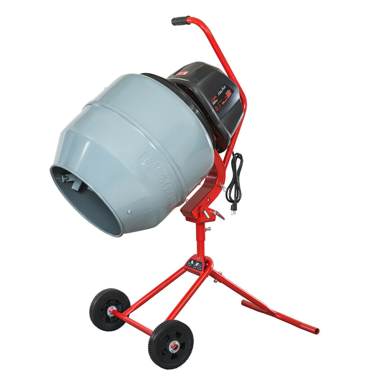 Portable Electric Concrete Cement Mixer Barrow Machine – Par-Masters