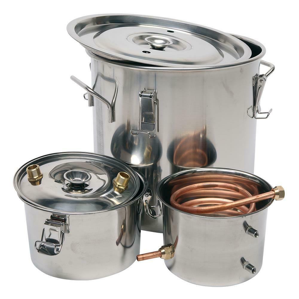Large Complete Moonshine Alcohol Distiller Kit 30L – Par Masters